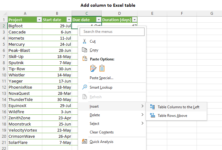 How To Insert Column In Excel Single Multiple Every Other
