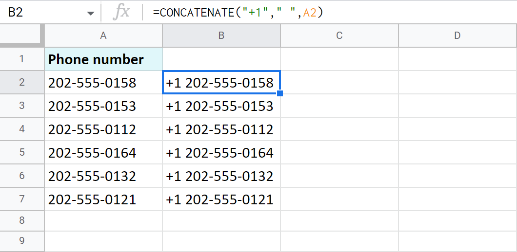 Add The Same Text In Google Sheets At A Certain Position Of Multiple Cells At Once