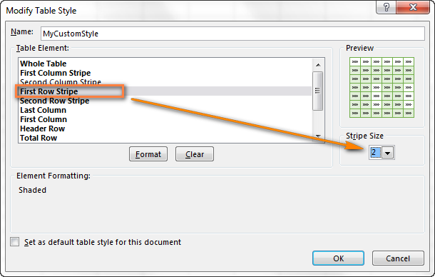 Disgusting Responsibility Resign How To Display Banded Rows In Excel 