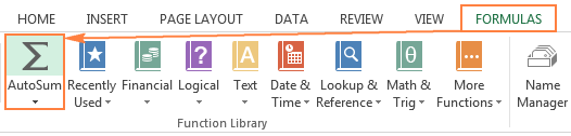 How To AutoSum In Excel 2022 