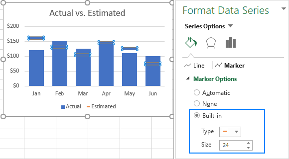 How To Make Horizontal Line In Excel