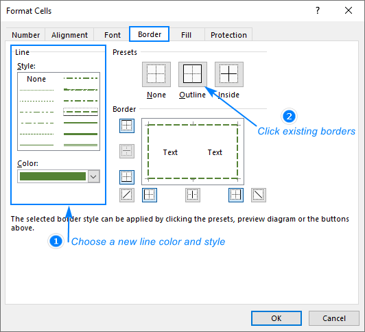 How To Create Border In Excel