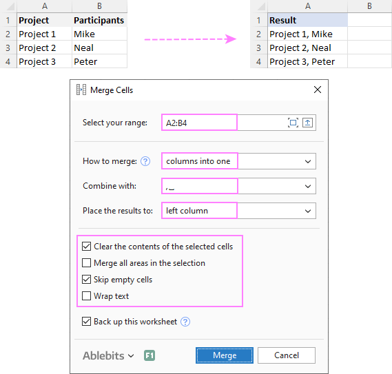 How To Use The CONCATENATE Function To Combine Multiple Values In One