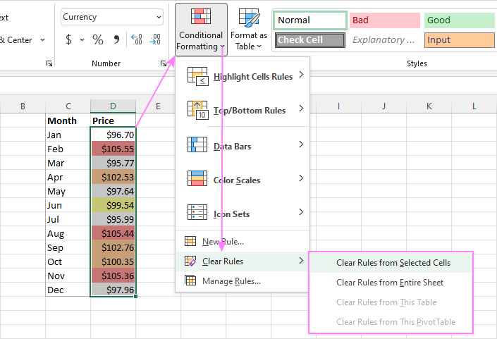 Excel Conditional Formatting Tutorial With Examples