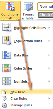 How to use conditional formatting in Excel