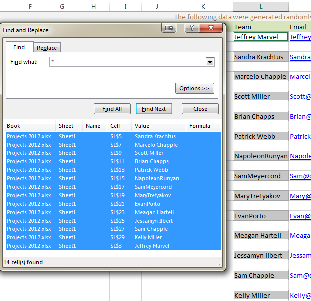 Excel Count Non blank Cells Using Find And Replace Or Formulas