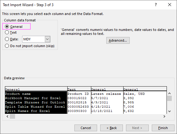 Excel Text Import Wizard Data Header Lasemprofessor