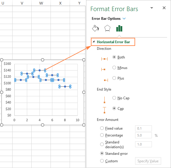 How To Add Individual Error Bars In Excel 2016 Pierre Leatice Free Download Nude Photo Gallery