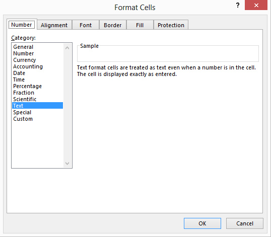 2 Ways To Avoid Automatic Formatting Of Numbers In Excel