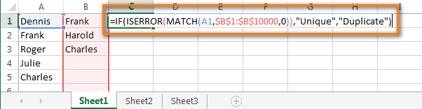 Compare Two Columns And Remove Duplicates In Excel
