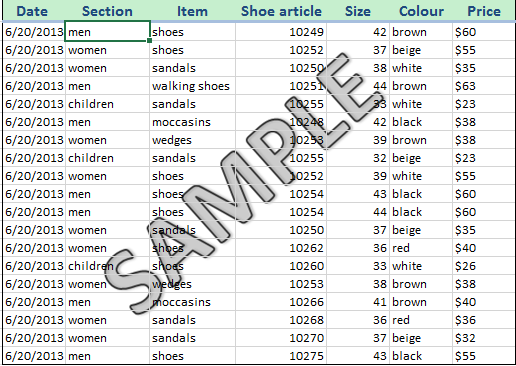 Insert A Watermark In Excel 2016 2013 And 2010 Documents