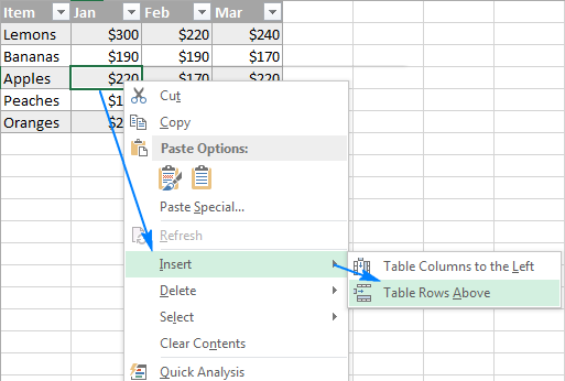 How To Insert A Row In Word