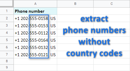Extract data from Google Sheets: certain text from strings, URLs from links, and more