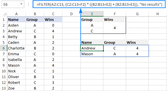 Excel FILTER Function Dynamic Filtering With Formulas Ablebits