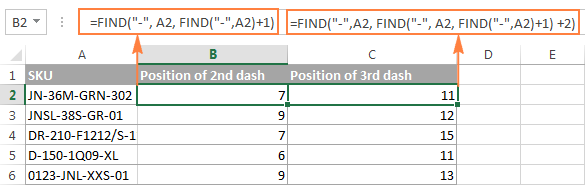 Excel FUNCTIONS FIND And SEARCH With Formula Examples 2023 