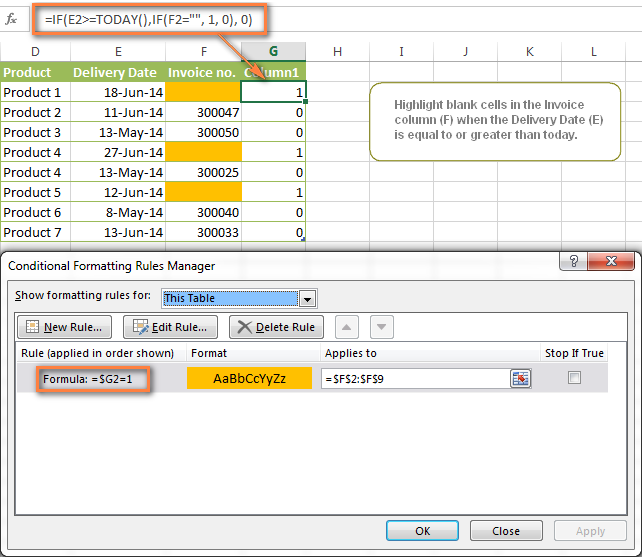 Countdown Days In Excel With Conditional Formatting Bruin Blog