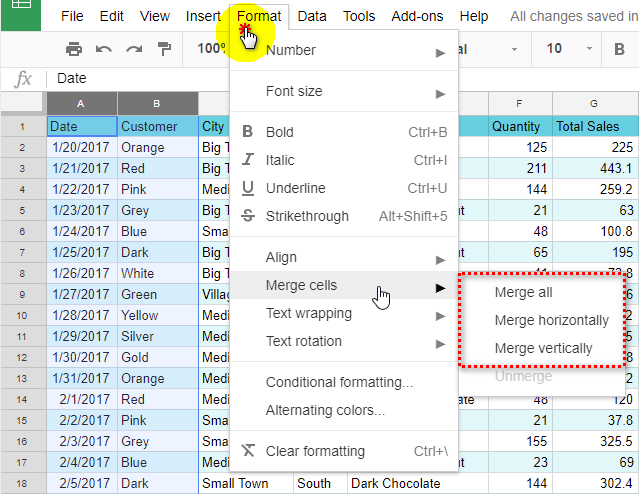 Move Merge Hide And Freeze Columns In Google Sheets Ablebits