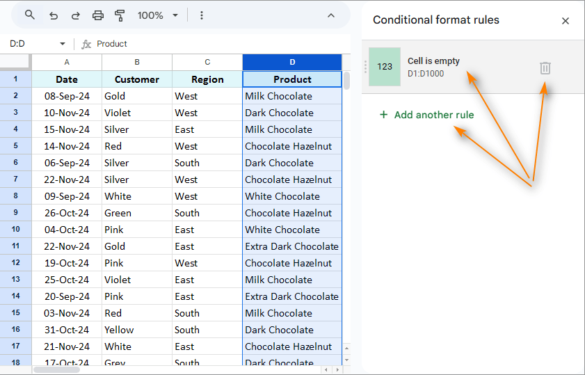 Complete guide to Google Sheets conditional formatting: rules, formulas ...