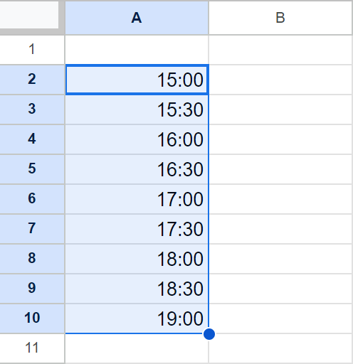 Date And Time In Google Sheets