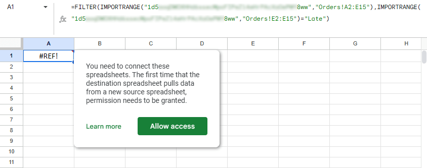 How to use Google Sheets FILTER function