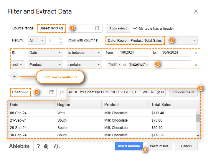How to filter data in Google Sheets: user-friendly tutorial