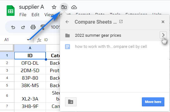 Google Sheets Basics Share Move And Protect Google Sheets