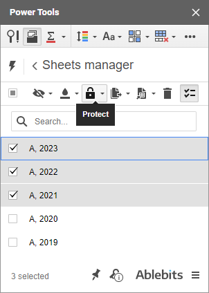 Google Sheets Basics: Share, Move And Protect Google Sheets