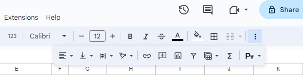 Quick ways to move, hide, style, and change rows in Google Sheets