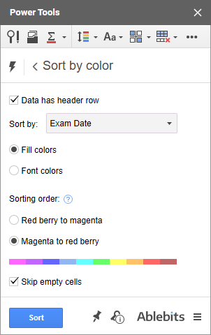 All you need to know to sort any data in Google Sheets