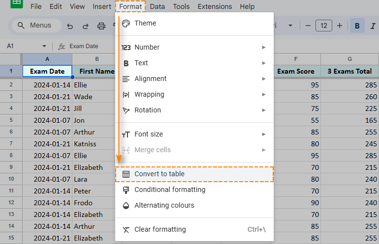 All you need to know to sort any data in Google Sheets
