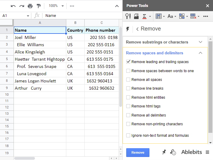 See How One Handy Set Of Add ons Helps You Manage Google Sheets Text