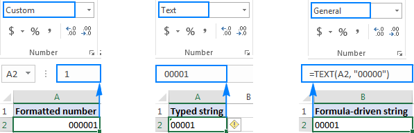 Leading Zeros In Excel How To Add Remove And Hide Ablebits