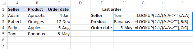 Excel LOOKUP Function With Formula Examples 2023 