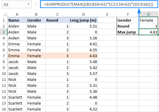 Max Date If Excel