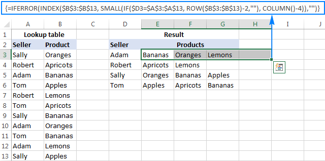 Vlookup Multiple Matches In Excel With One Or More Criteria Ablebits