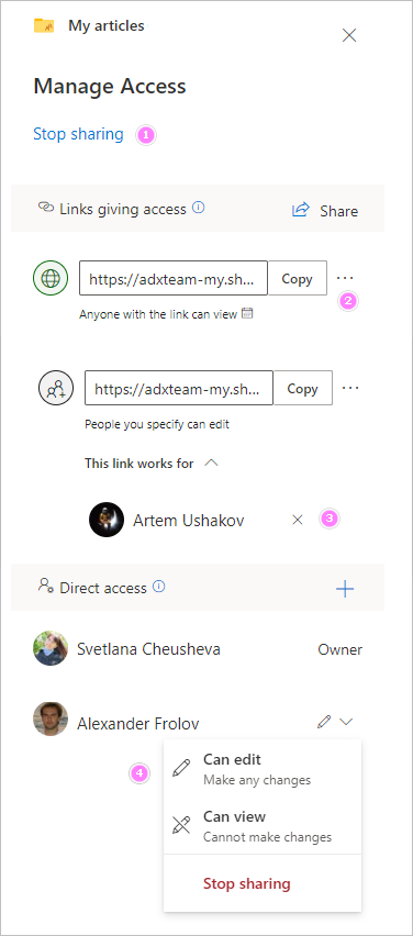 How To View Shared Files In OneDrive And Stop Sharing