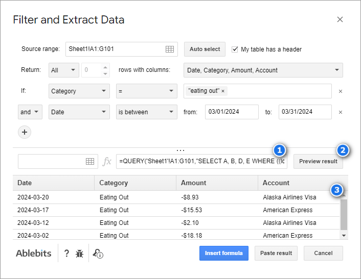 Split Google sheet into multiple sheets or files