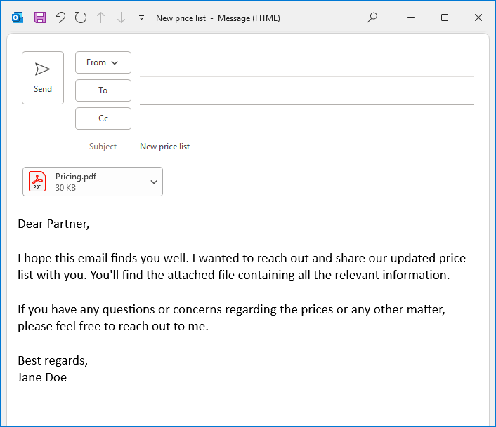 How To Write Email With Attachment File Sample Adair Vrogue co