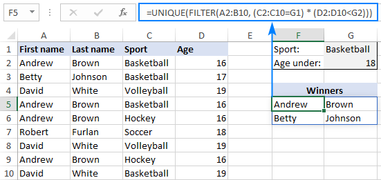 Excel Extract Unique Values From Multiple Sheets