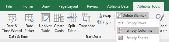 How To Delete Blanks In Excel Remove Empty Rows Columns And Worksheets