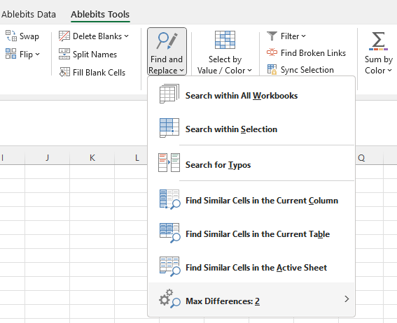 How To Find Similar Cells In Excel 2016 2007