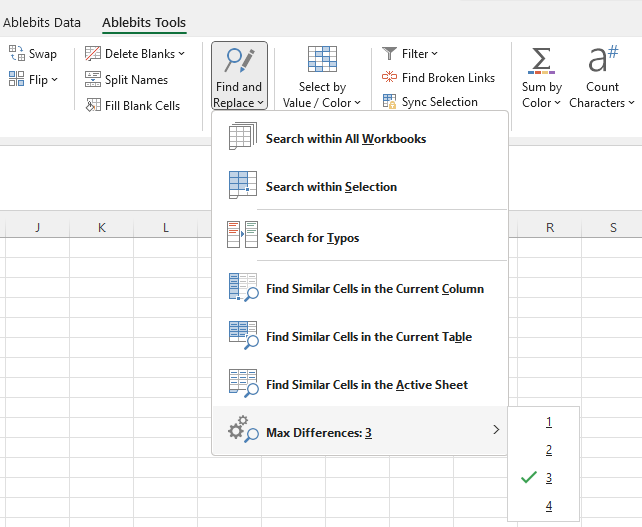 How To Find Similar Cells In Excel 2016 2007
