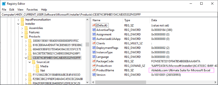 Unable to repair or uninstall Ablebits add-in for Excel: Troubleshooting