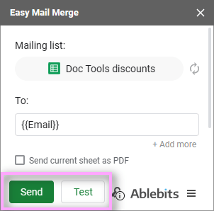 How to do easy mail merge in Google Sheets – add-on tutorial