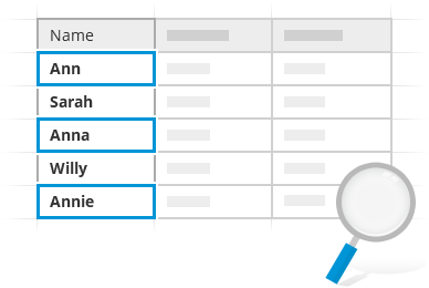 Select similar cells in Excel