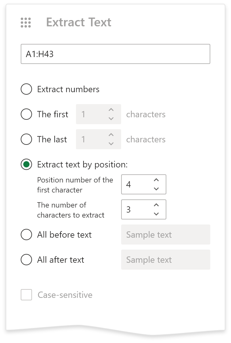 Text Tools For Excel For Mac Trim Spaces Split Cells Extract Text