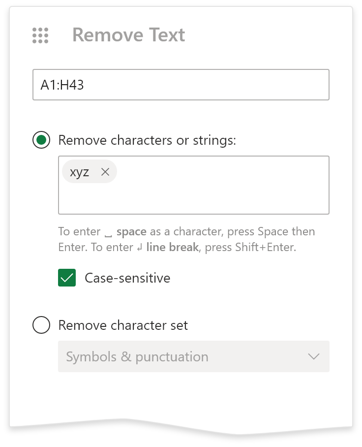 Text Tools For Excel For Mac Trim Spaces Split Cells Extract Text And More