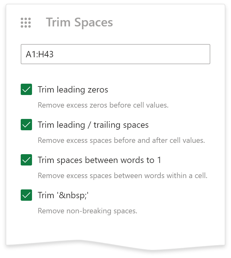 Text Tools For Excel For Mac Trim Spaces Split Cells Extract Text And More