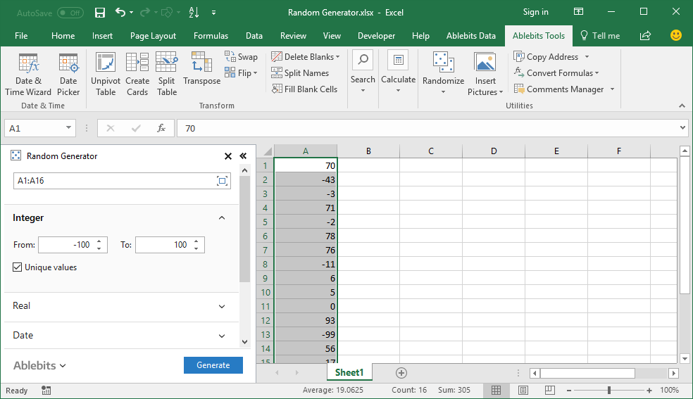 Random Number Generator In Excel Hot Picture