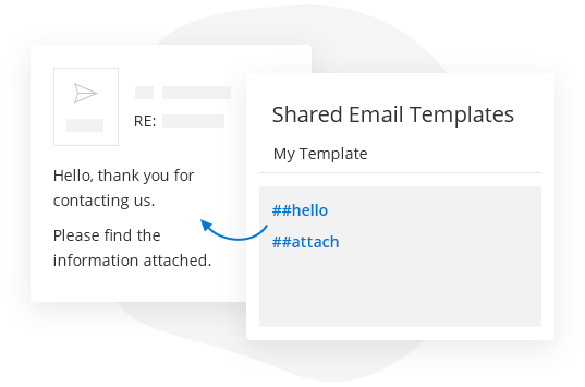 Outlook email templates - shared and private